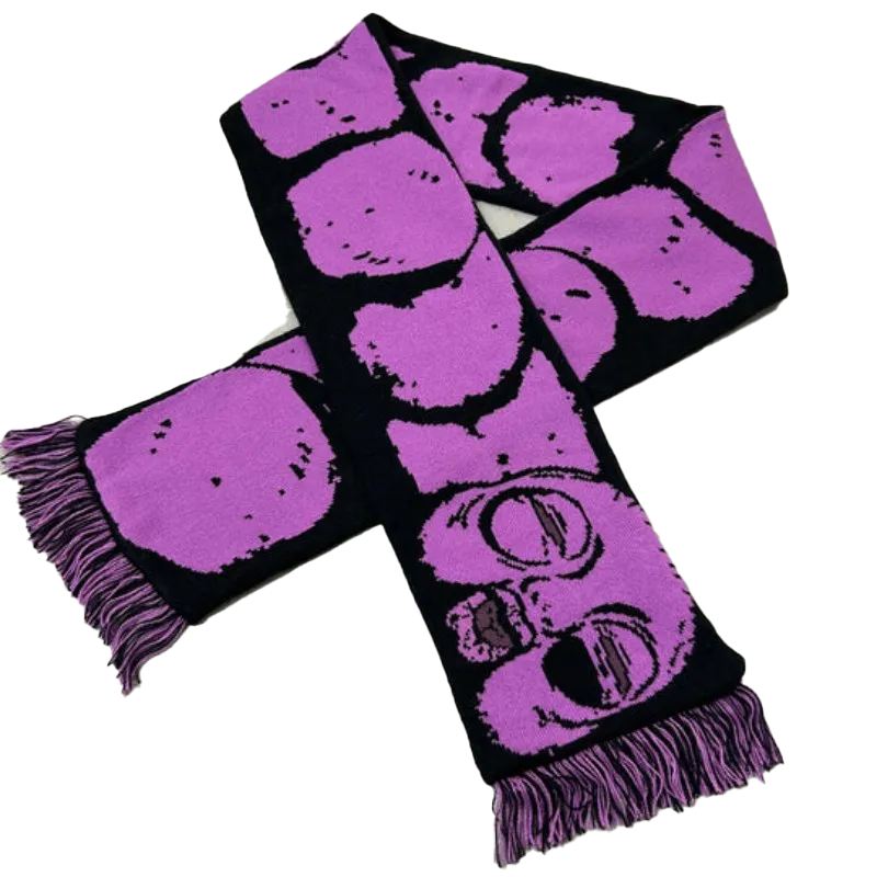 INVENRORY CURSE WORM KNITTED SCARF – Pomel