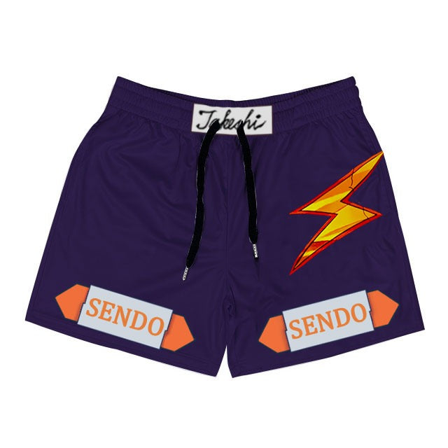 THE TIGER OF NANIWA MESH SHORTS – Pomel