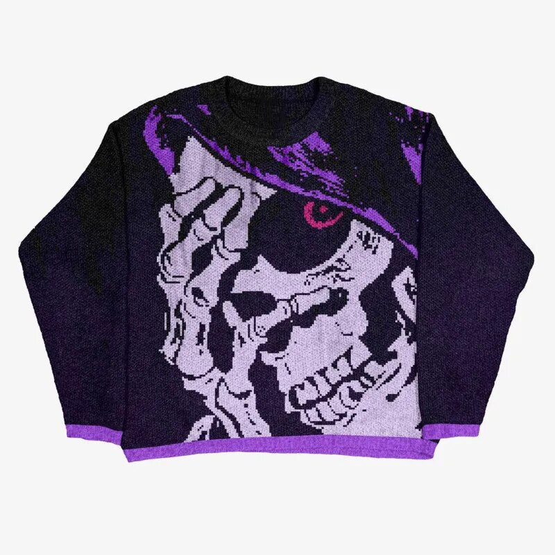 ELDER SKELETON KNITTED SWEATER – Pomel