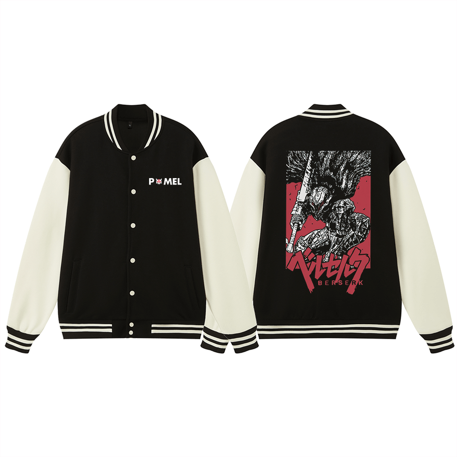 GUTS ARMOR - BASEBALL VARSITY JACKET – Pomel