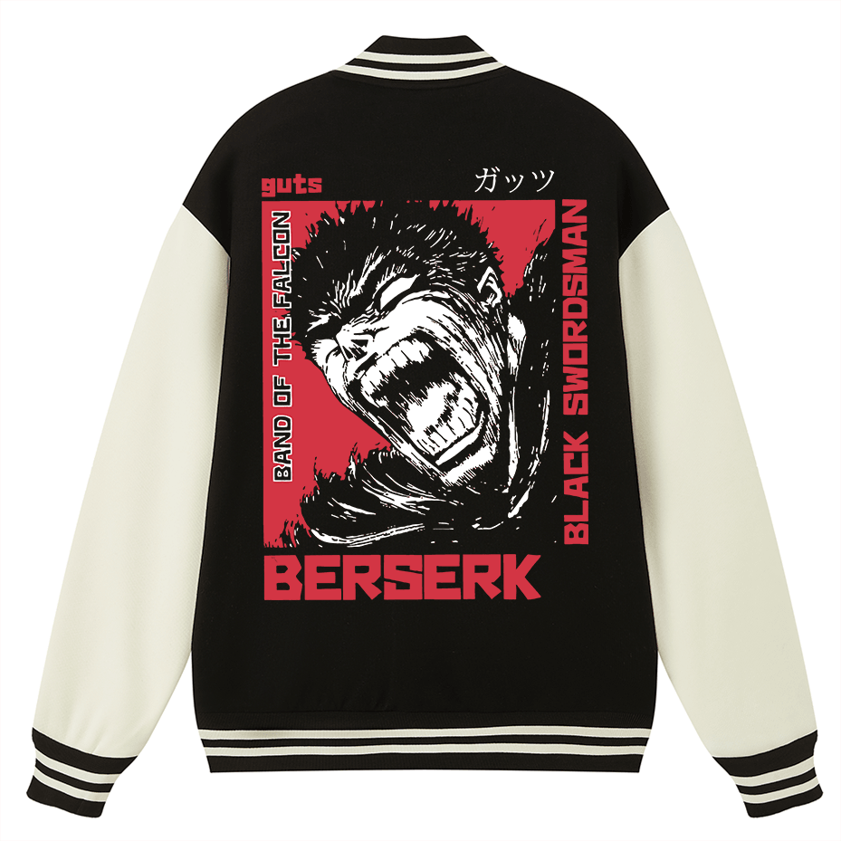 GUTS SCREAMING - BASEBALL VARSITY JACKET – Pomel